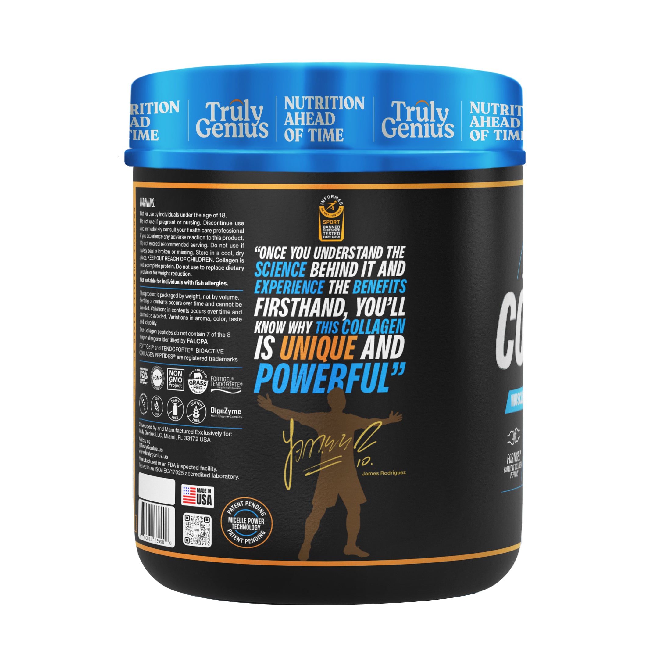 Colágeno Truly Genius by James Rodriguez – The Hub